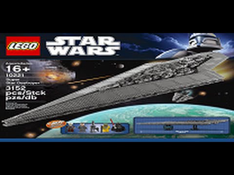 Building Lego 10221 Super Star Destroyer