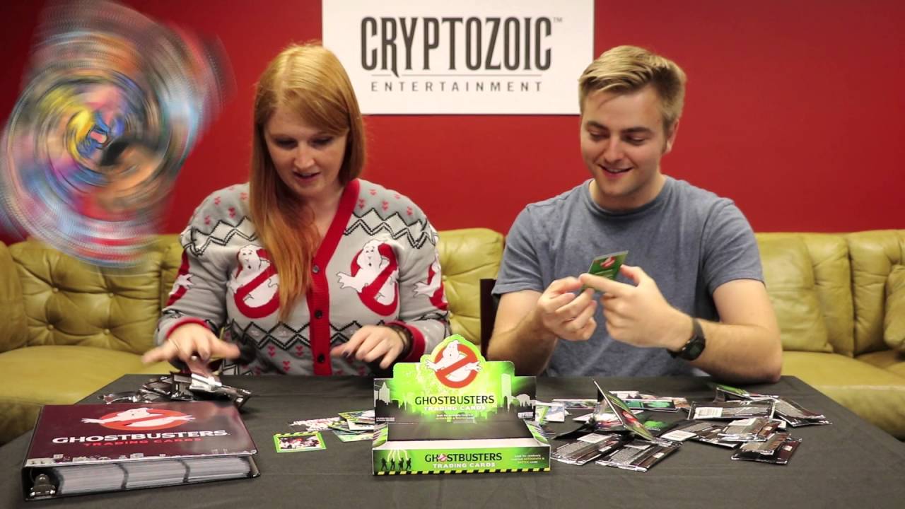 Ghostbusters Trading Card Box Break