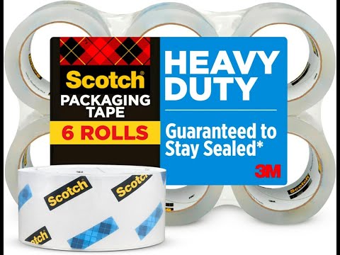 Scotch Heavy Duty Shipping Tape – Ultimate Strength for Secure Packaging!