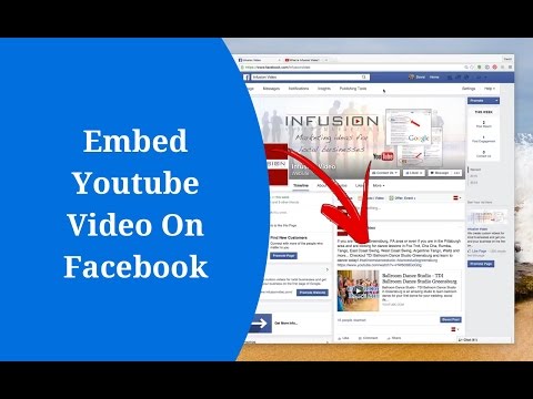 Embed Youtube Video On Facebook