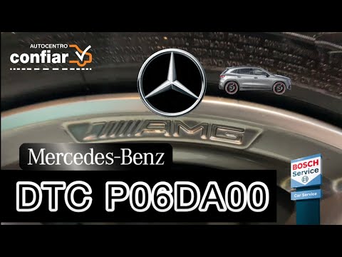 PROBLEMA (DTC P06DA00) VÁLVULA CONTROLADORA PRESSÃO DA BOMBA DE ÓLEO DO MOTOR. Mercedes-Benz GLC 250