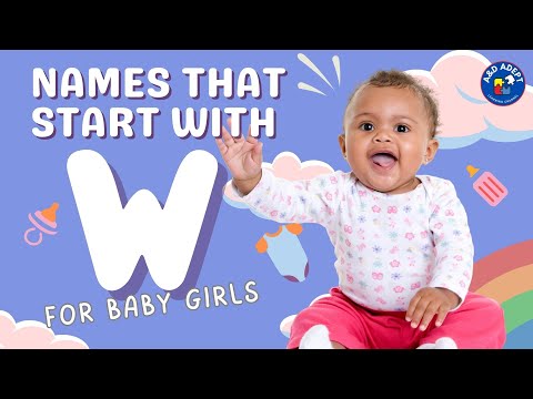 Top 20 Baby Girl Names that Start with W (Names Beginning with W for Baby Girls)