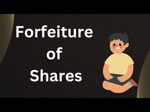 Forfeiture of Shares