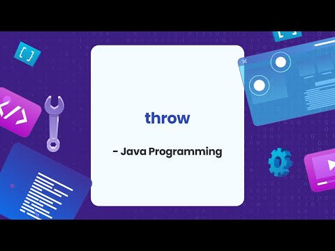 throw keyword in Exception Handling | Java Programming in Bangla