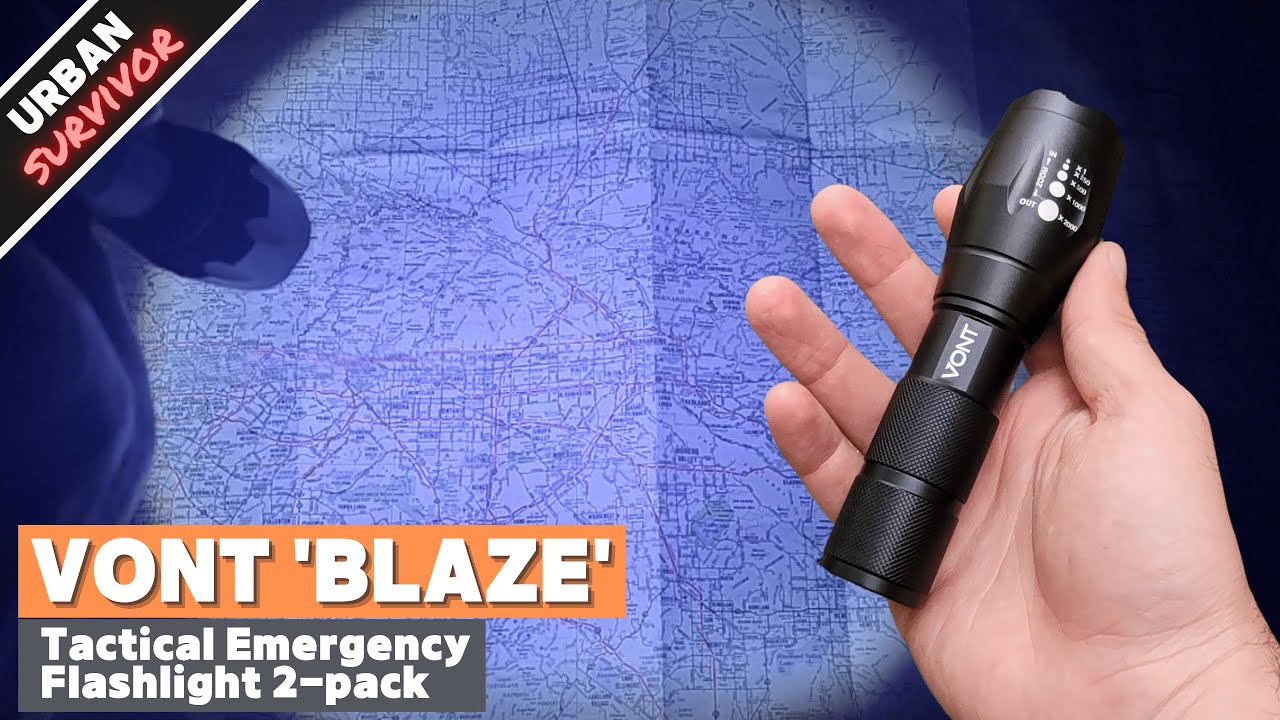 Vont BLAZE 3 AAA / 18650 light - Multiple AAA Flashlights ...
