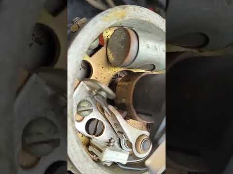 mercury points and condenser ignition system