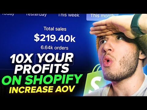 How To INCREASE Average Order Value On Shopify (7 Steps For MAX Profits)