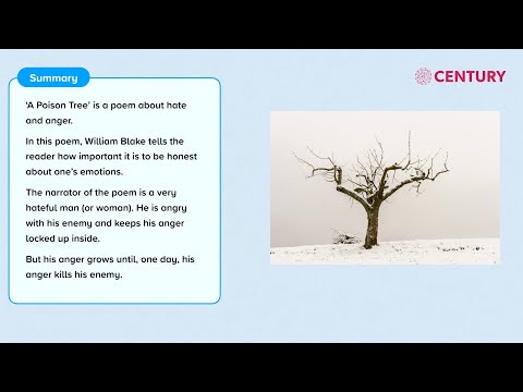 A Poison Tree - Summary | English Literature GCSE