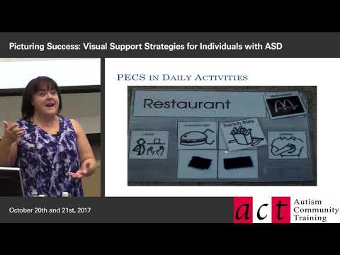 Visual Support Strategies for Individuals with ASD: Session 6 - Part 1 - PECS in Daily Activities
