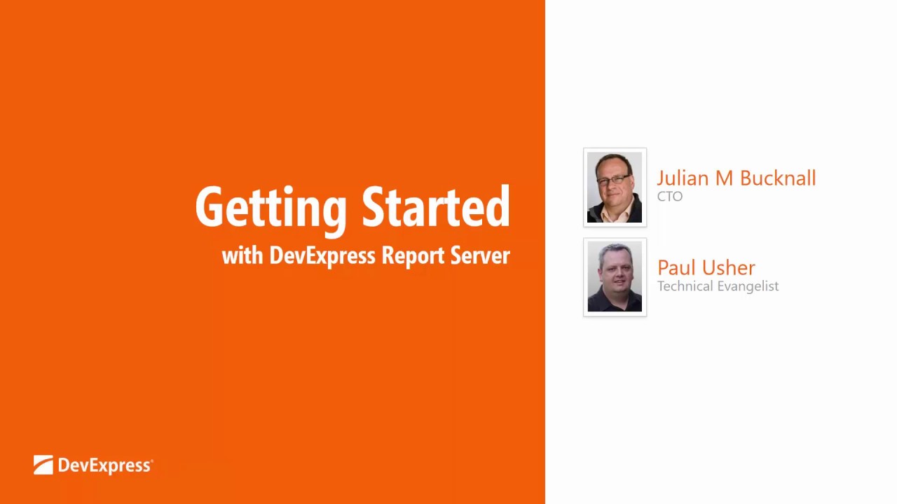 Get Started with the DevExpress Report Server