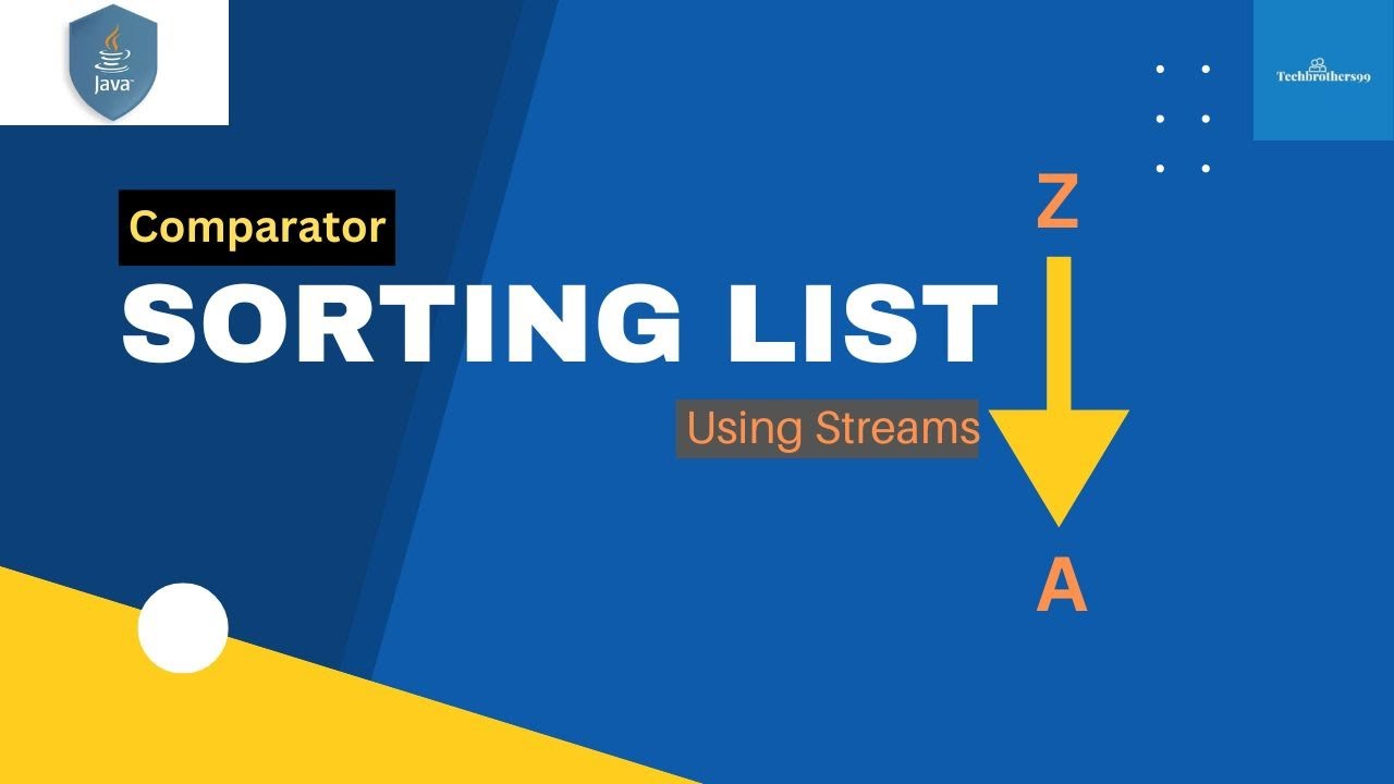Sorting List in reverse order using streams, Java8+