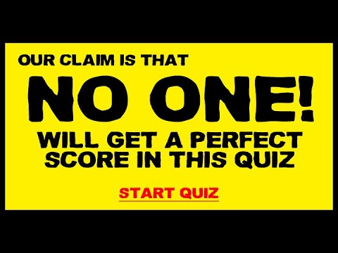 Mixed Knowledge Quiz