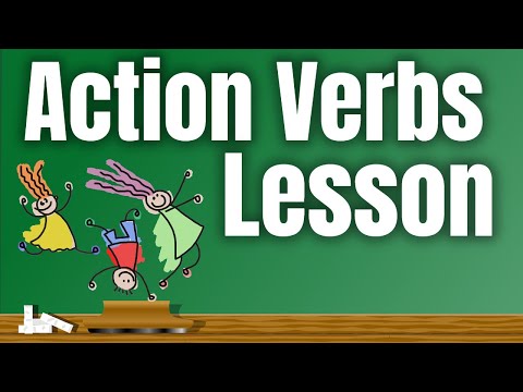 Action Verbs Lesson for Children