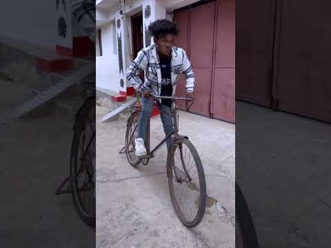 Lamborghini cycle😂😂#funny #realfools #surajroxfunnyvibeo #comedy #song #vikram