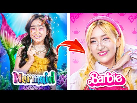 Nerd Mermaid Became Beautiful Barbie To Fell In Love With Hot Boy!