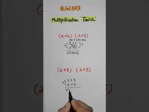 How to simplify Algebraic Expressions🤔🤔 #multiplication #maths #mathstricks #fammathszone