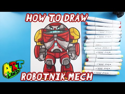 How to Draw ROBOTNIK MECH