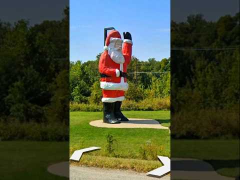 Giant Santa | Google Maps! | Google Earth!