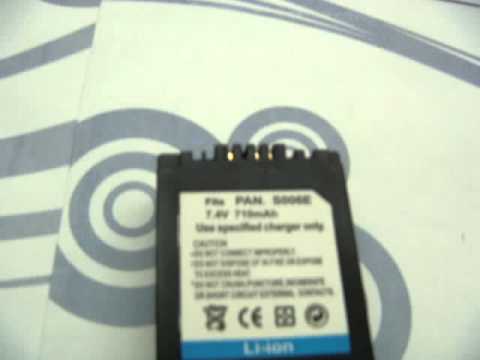 PANASONIC S006E סוללה תחליפית למצלמה