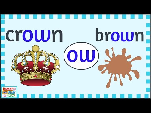 PHONICS- Blending words with the diphthong /OW/