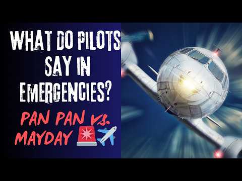 PAN PAN vs. MAYDAY: What Pilots Really Mean 🚨✈️ Emergency Aviation Calls!