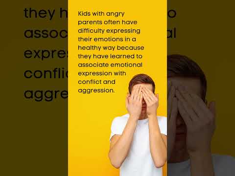 How does an angry parent affect children? |Positive Parenting #shorts #parenting #parentingwin