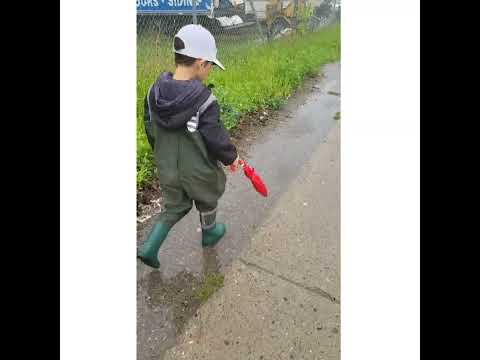We found a whole another meaning to waders!!
