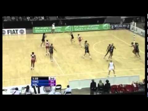 Netball: Silver Ferns v England International Series 2011 Test 3