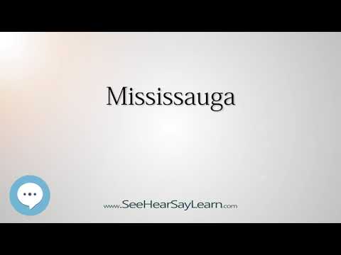 Mississauga (How to Pronounce Cities of the World)💬⭐🌍✅