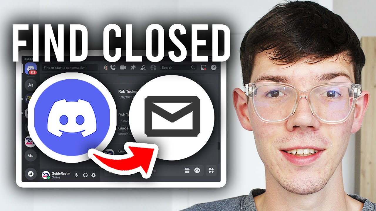 How To Find Closed DMs In Discord - Step By Step