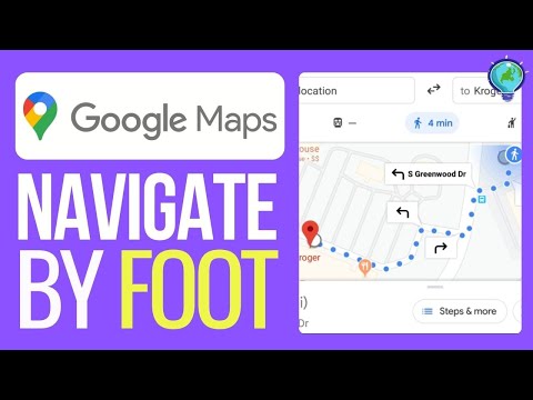How to Navigate Google Maps Directions by Foot (2024)