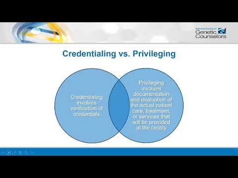 NSGC Credentialing Overview Webinar