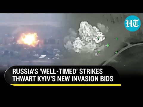 On Cam: Ukrainian Troops Get Bombed 'Minutes Before Launching Cross-Border Attack' | Watch