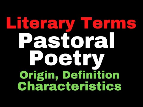 Pastoral Poetry in English Literature || Definition, Origin, Characteristics, Examples || UGC NET