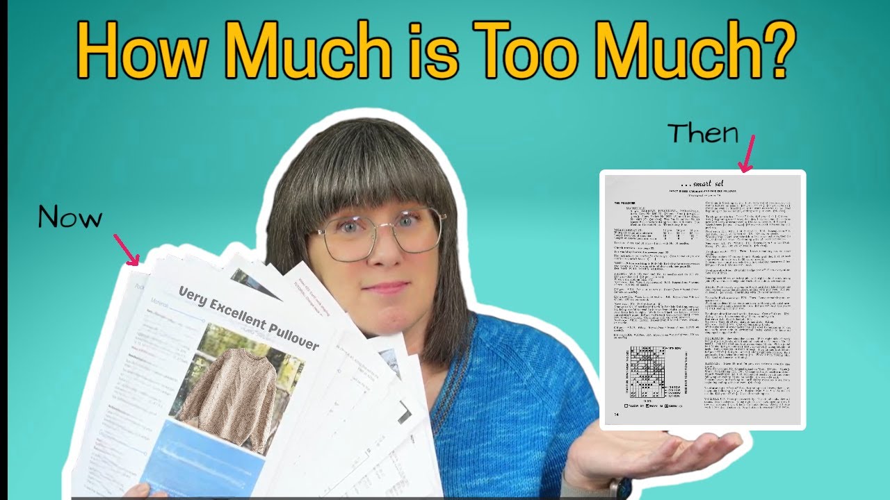 The Hidden Problem With Detailed Knitting Patterns