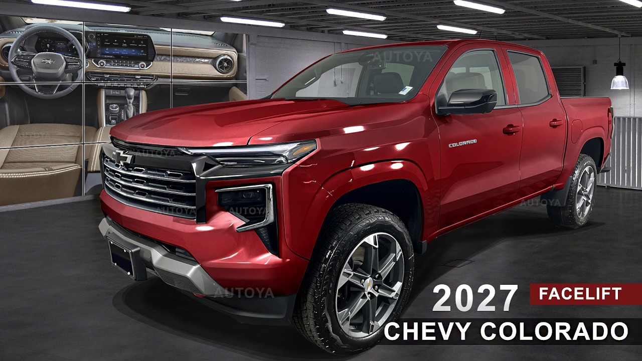2027 Chevrolet Colorado Z71 & ZR2 Get Virtually Previewed Inside-Out ...