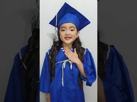 Words of Gratitude Kindergarten || Kindergarten Graduation Speech (2021)