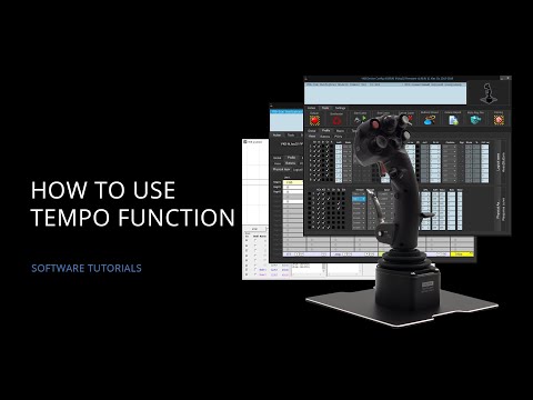 Software tutorials - How to use the Tempo function