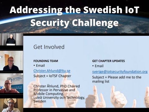 Addressing the Swedish IoT Security Challenge