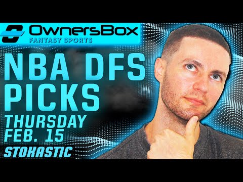 OwnersBox NBA DFS Picks Today (2/15/24)