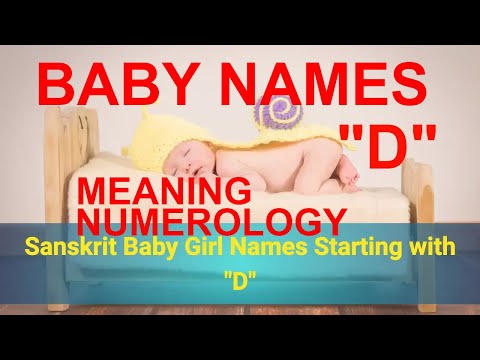 Girl Baby Names Starting With "D" in Sanskrit/ Hindi, Most Beautiful, Unique (2018)