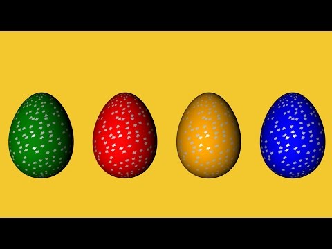 Best of Surprise Egg Learn-A-Word! Spelling Words Starting With "D"! Lesson 1