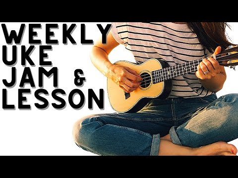 Weekly LIVESTREAM Ukulele Jam Session + Ukulele Rhythm Lesson (Beginner Friendly!)