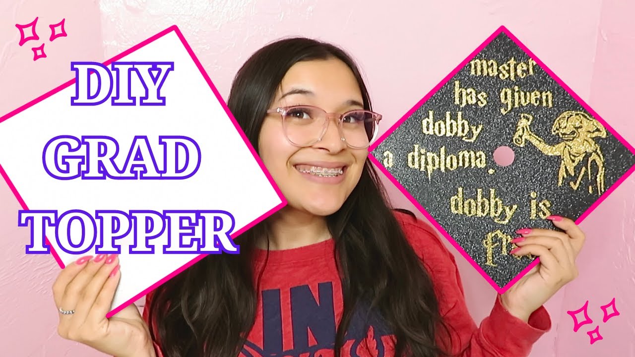 DIY GRAD TOPPER | CRICUT TUTORIAL ♥