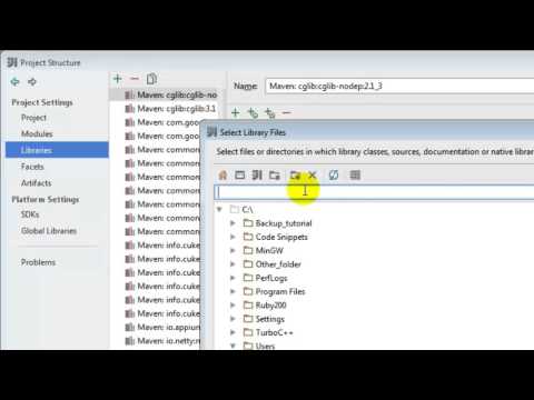 How to add library in intellij IDEA
