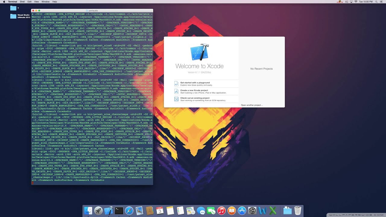 OS X Programming - Using PortAudio with Xcode