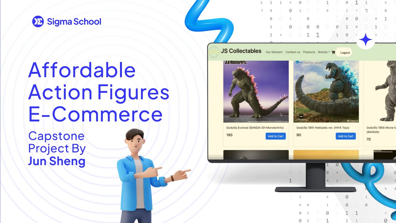Affordable Action Figures E-Commerce – Capstone Project by Jun Sheng