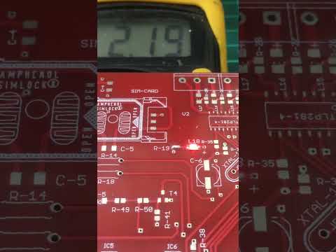 Smd Led Burning - Red Light