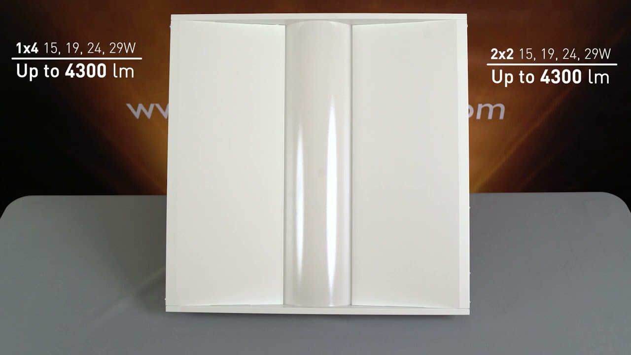 ProLED Select Volumetric LED Troffer Fixture From Halco