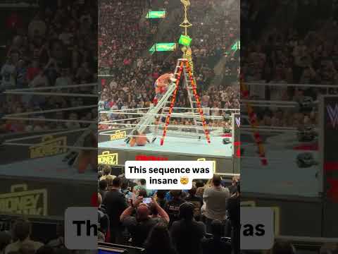 INSANE Ladder Spot at #WWE Money in the Bank!